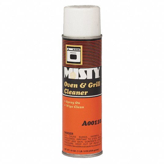 MISTY, Aerosol Spray Can, 20 oz, Oven and Grill Cleaner - 22C646 ...