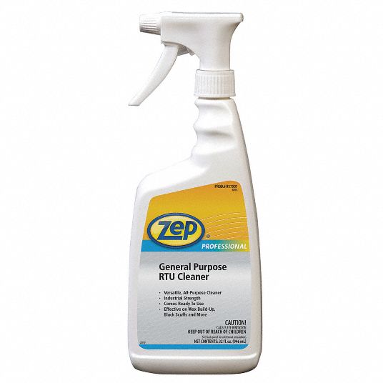 ZEP PROFESSIONAL, Trigger Spray Bottle, 1 qt Container Size, General ...