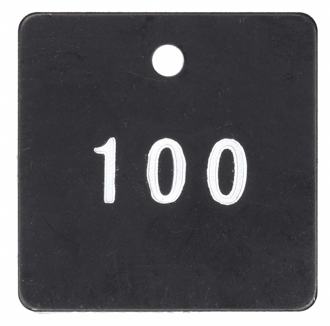 Numbered Tag, Tag Shape Square, Height 1 1/4 in, Width 1 1/4 in ...