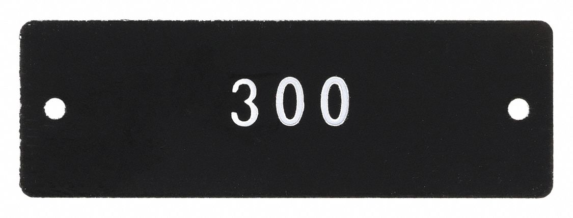 Plastic, 201-300, Numbered Tag - 22CN75|22CN75 - Grainger