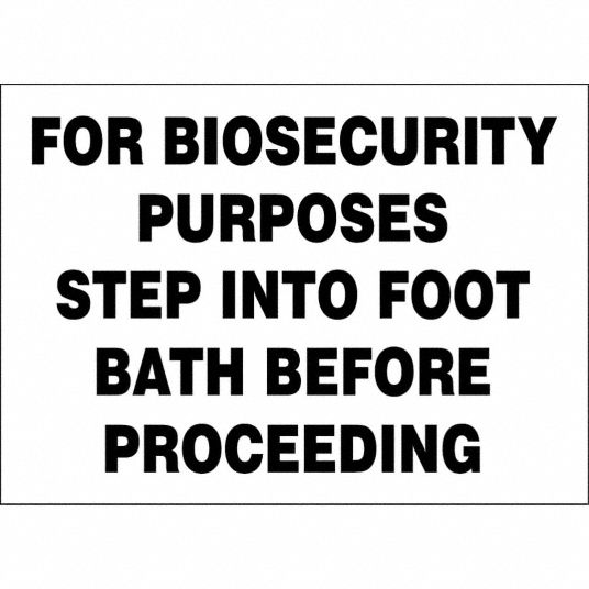 Vinyl, Adhesive Sign Mounting, Safety Sign - 22CY06|219063-10X14S ...