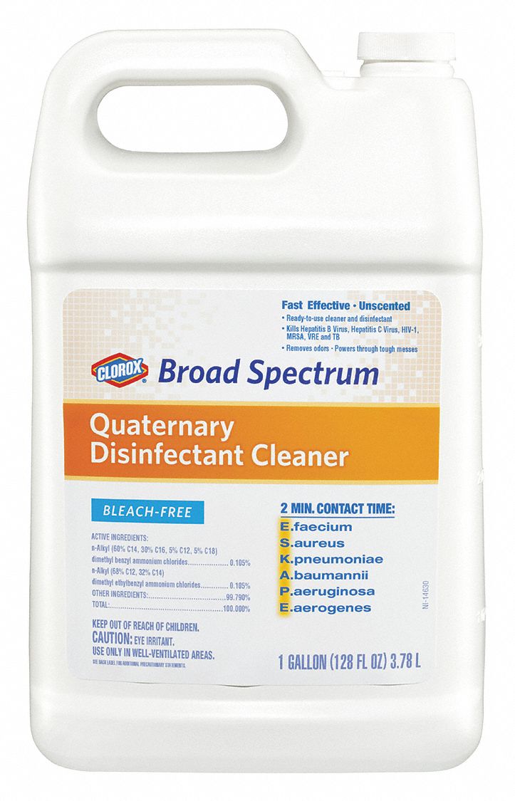 CLOROX, Jug, 1 gal Container Size, Disinfectant Cleaner - 22D013|30651 ...