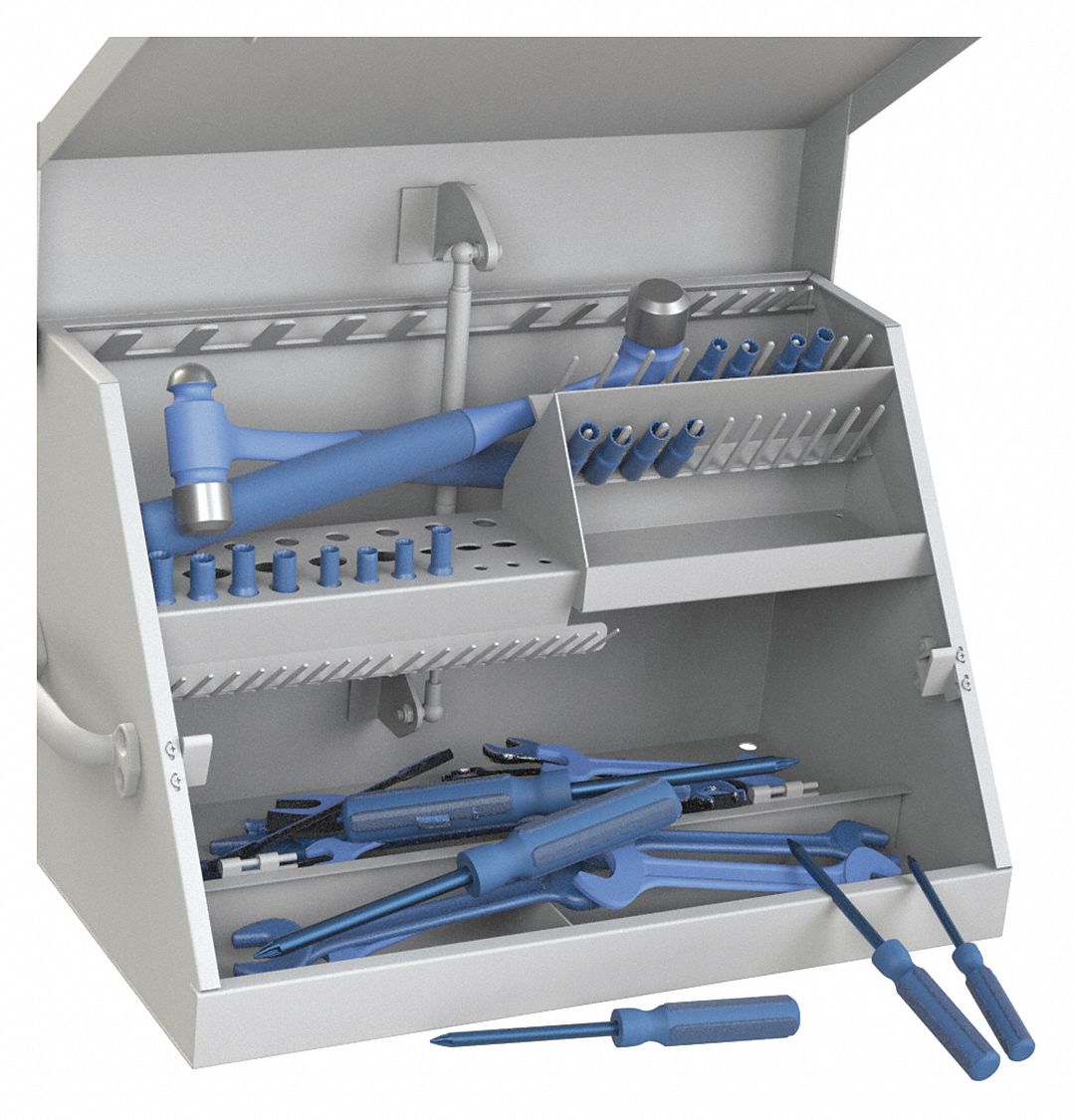 8 Total Pcs, Miscellaneous Tools/Wrenches, Tech School Tool Kit - 7DD69 ...