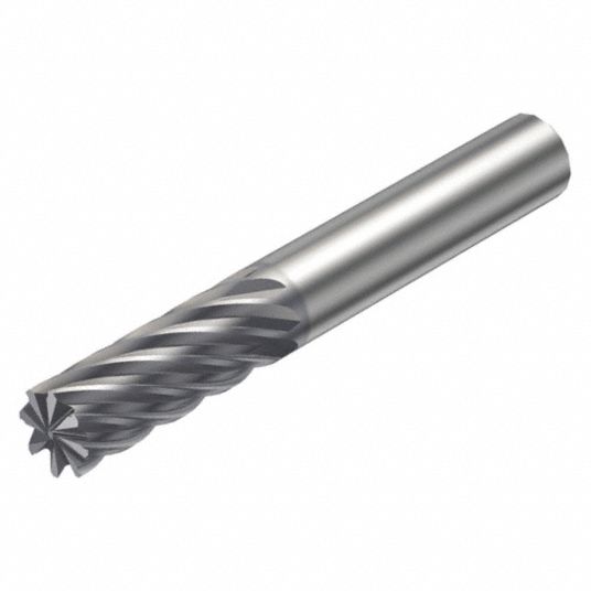 Right Hand, Non-Center Cutting, Square End Mill - 22D526|R215.3G-20030 ...