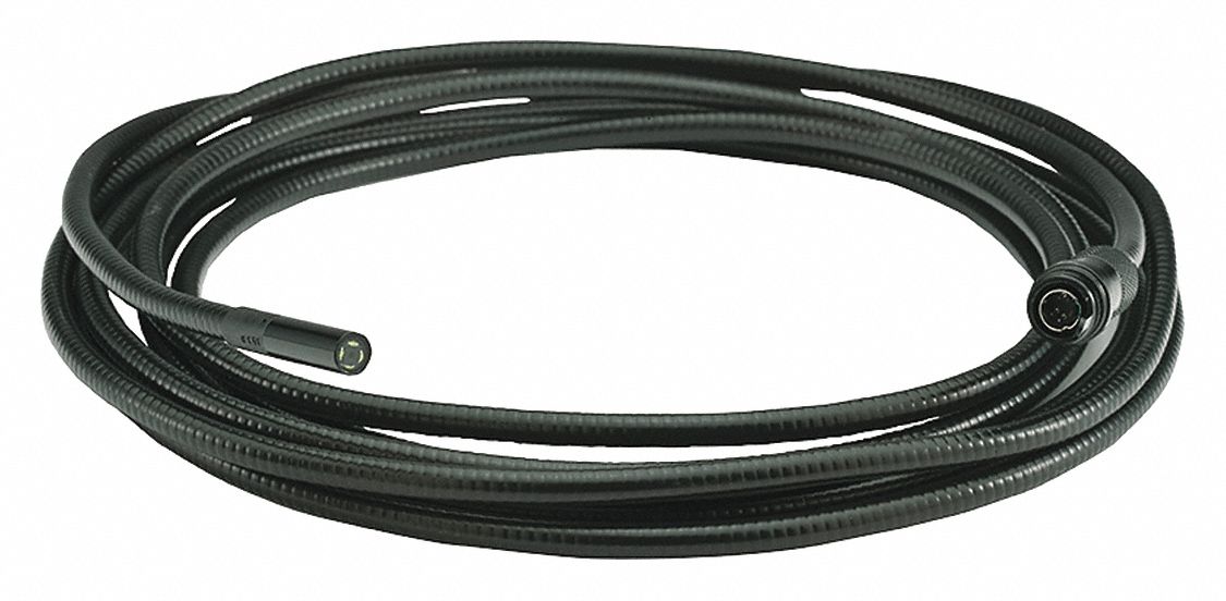 EXTECH, 9Mm Borescope Camera Head With Cable 5M - 22DA71|BR-9CAM-5M ...