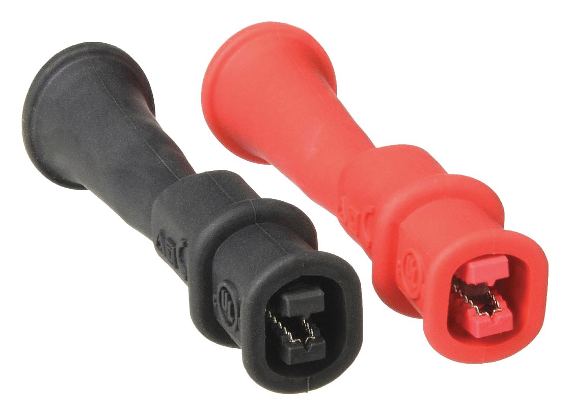 EXTECH, Mfr. No. TL803/Mfr.No.TL805, Alligator Clips, 2 Pack For Multix ...