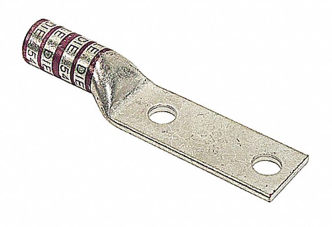 Compression Lug,Long,4/0 Awg,L4.7 In,Pur - 22DF30|54866BE - Grainger