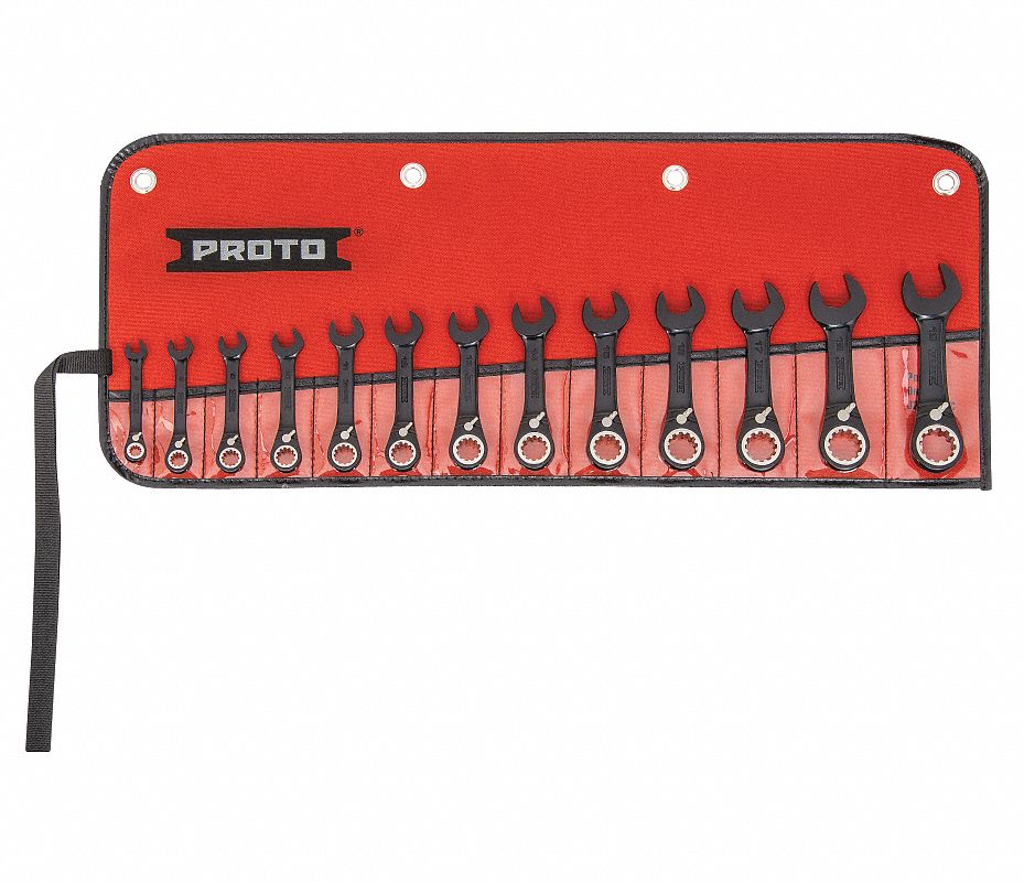 PROTO Juego de Llaves Combinadas 13 herramientas Acero Aleado 3-1/2" a 5-1/2" - Juegos de Llaves ...