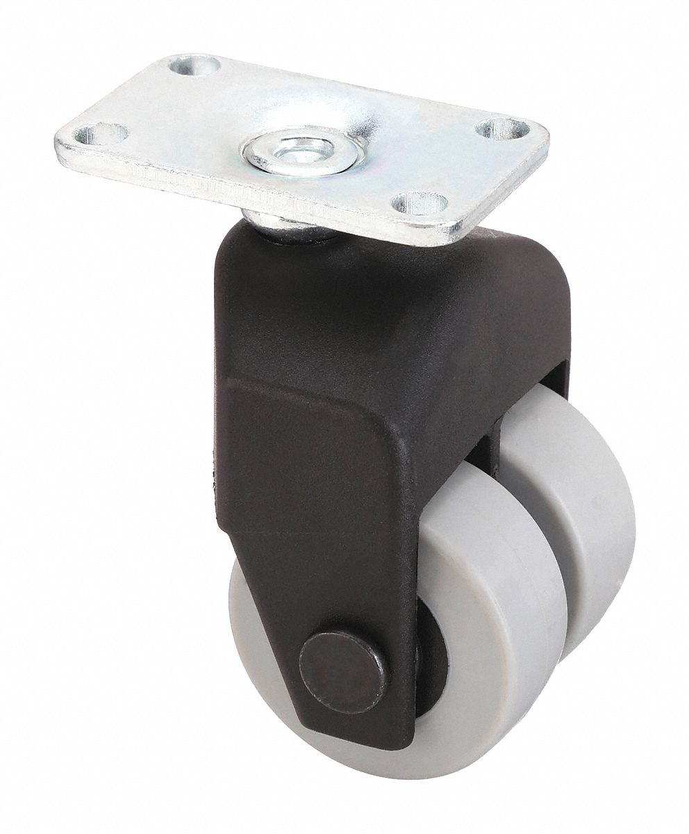Swivel, Polyurethane, Plate Caster - 22E490|155-2XPU-04 - Grainger