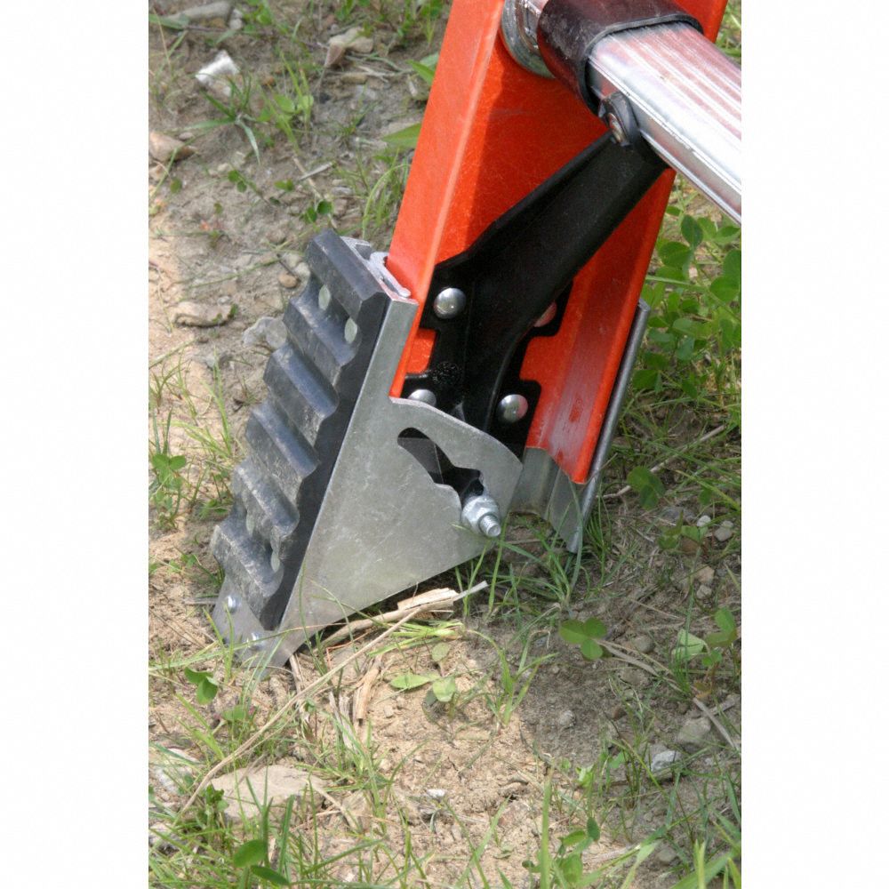 WERNER Extension Ladder: 24 ft Industry Ladder Size, 21 ft Extended ...