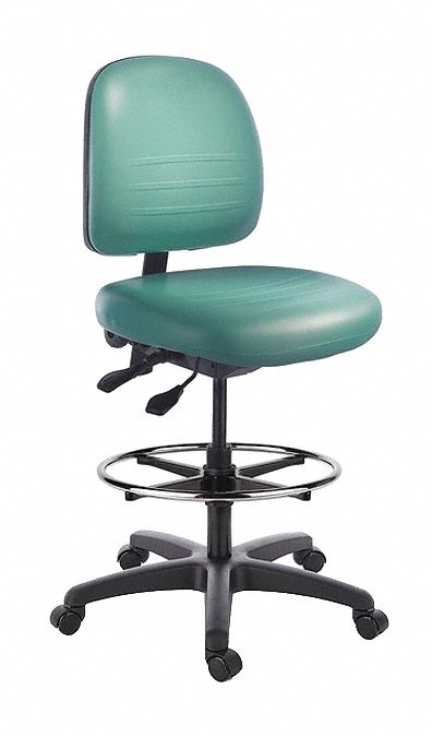 CRAMER, Rhino(TM)Plus, 33 in Max Seat Ht, Intensive Task Chair - 22E990 ...