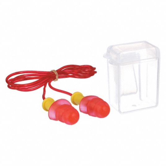 CONDOR, Flanged, 25 dB NRR, Ear Plugs - 22ED78|22ED78 - Grainger