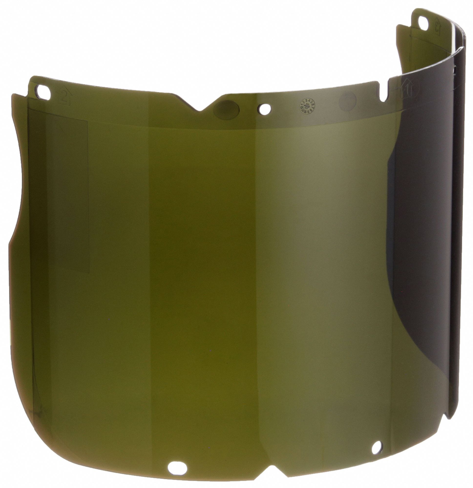 MSA, 17 1/4 in Overall Wd, 8 in Overall Ht, Face Shield Visor - 22EY54 ...