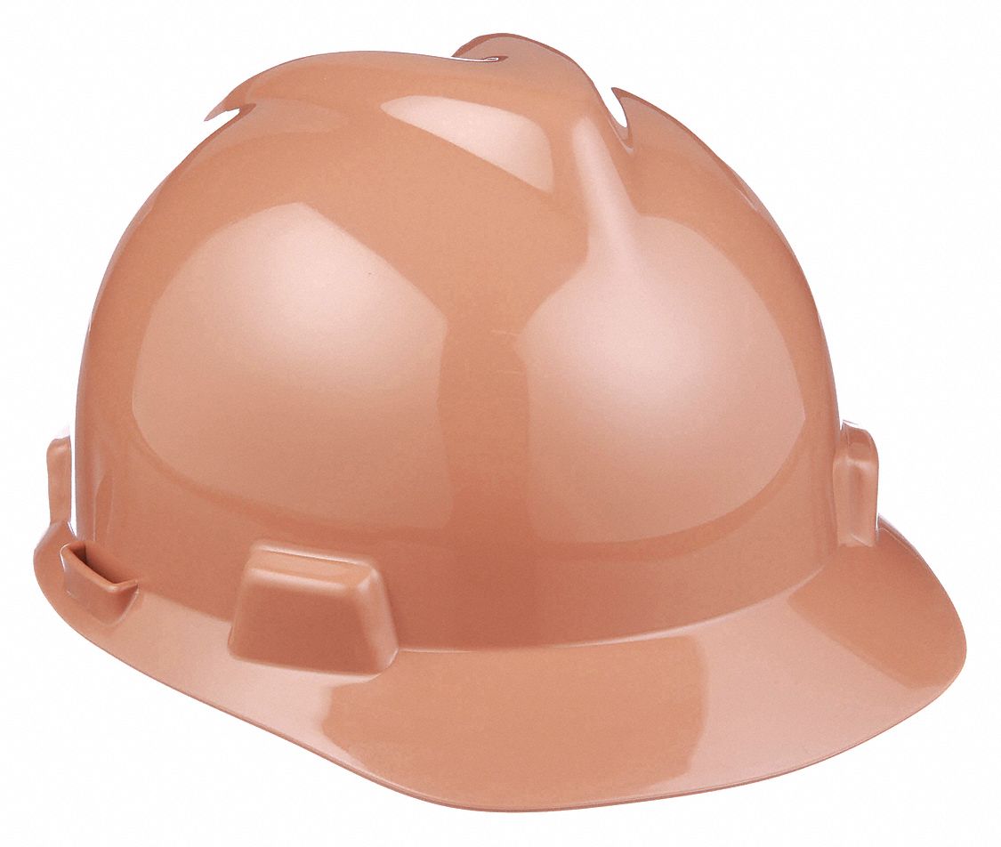 MSA, Tan, No Graphics, Hard Hat - 22EY86|461180 - Grainger