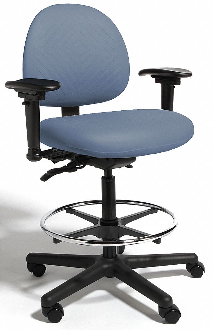 Intensive 24/7 Task Chair, 24/7 Extreme Use, Task Chair, Blue, Plastic ...
