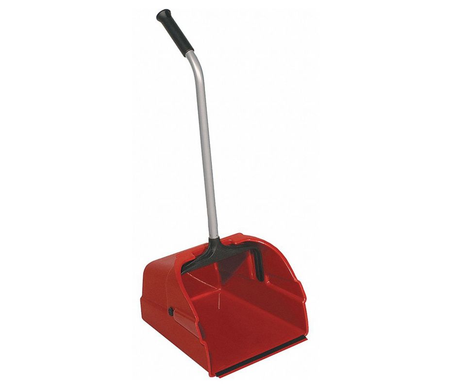 TOUGH GUY Recogedor Tipo Mango Largo/Vestíbulo Plástico Rojo ...