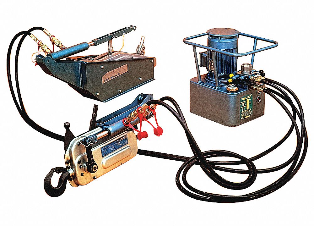 HYDRAULIC TIRFOR Hydraulic Cable Hoist, 3,600 lb Pull Capacity ...