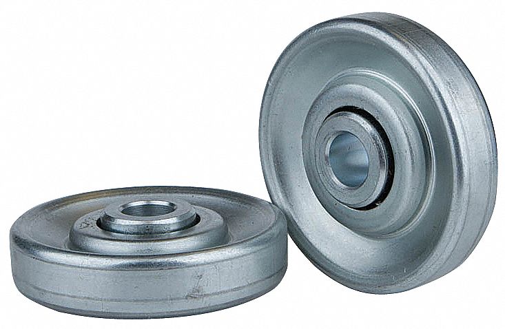 Galvanized, 4 in Wheel Dia, Skate Wheel - 22FA30|SW4X750 - Grainger