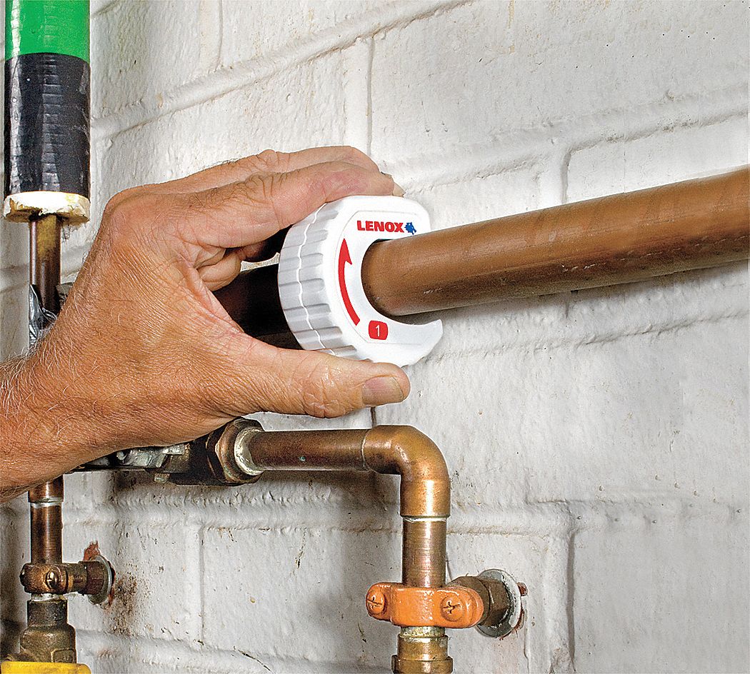 LENOX Tubing Cutter: 1 in OD Cutting Capacity, Tight Spaces Tubing ...