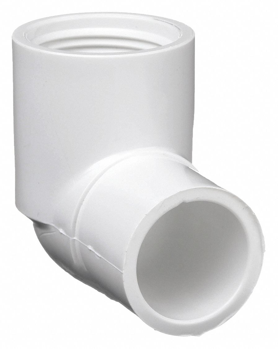 Schedule 40, PVC, Pipe Elbow - 22FL98|411005 - Grainger