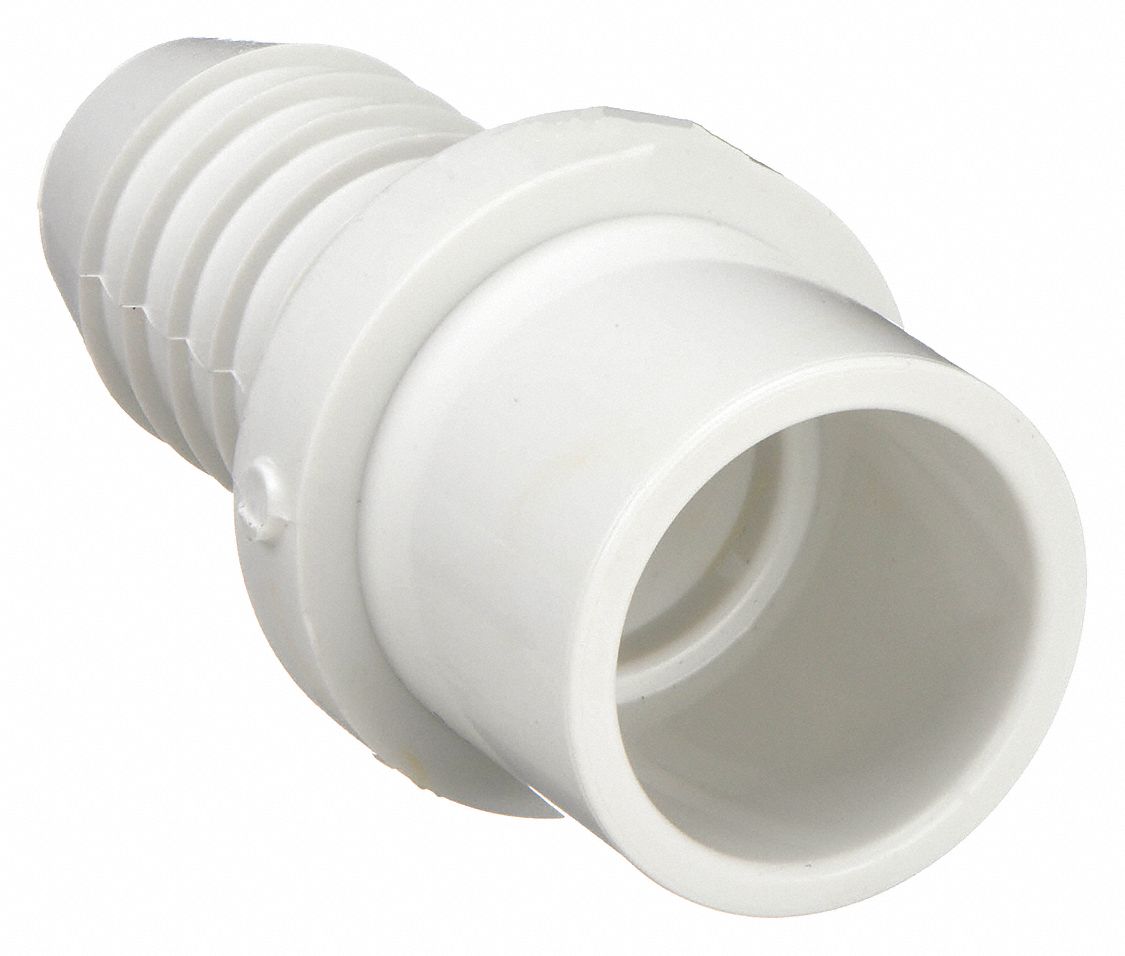 1 1/2 in x 1 1/2 in Fitting Pipe Size, Male Insert x Male Spigot ...