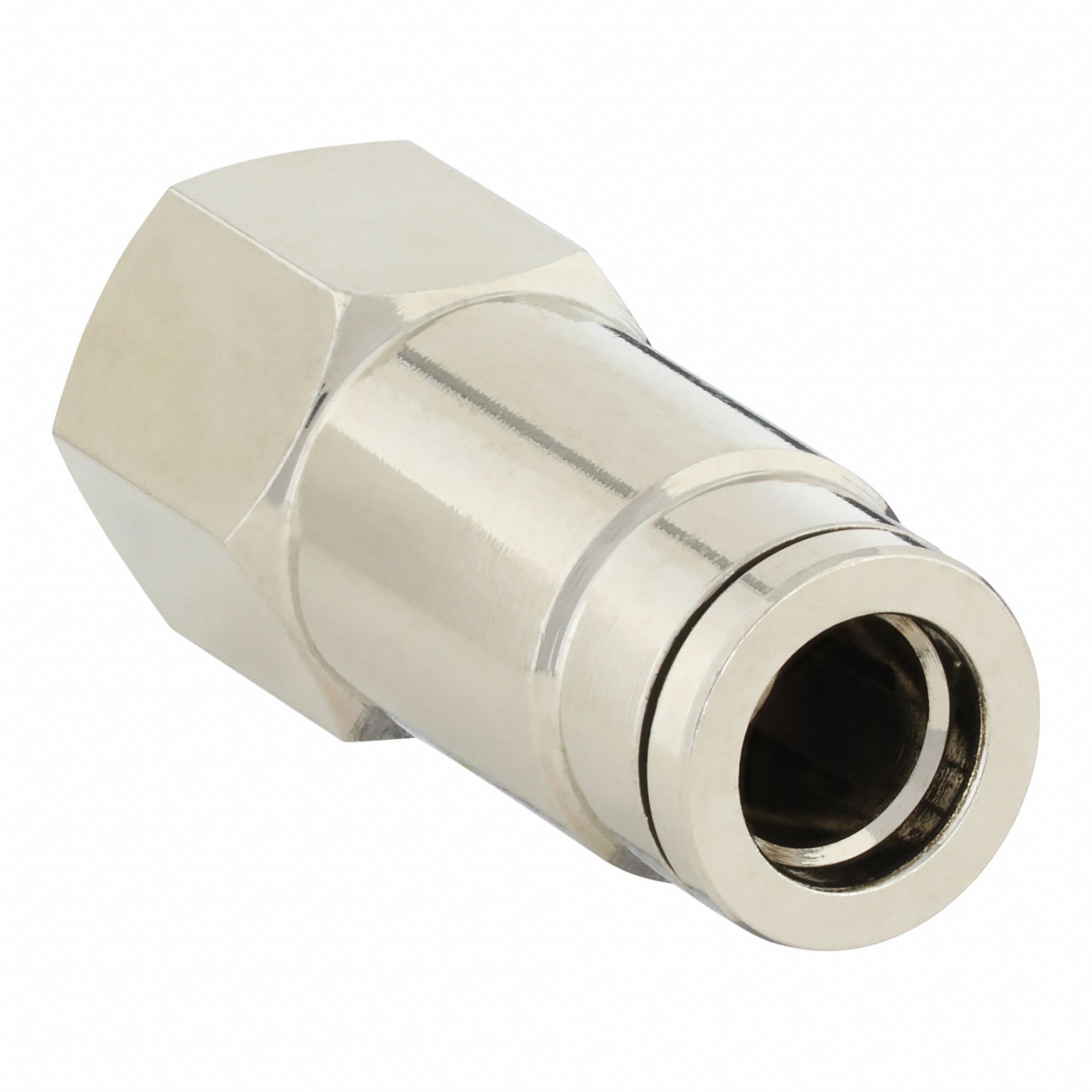 1/4 in OD x 1/4 in Pipe Size, Push-to-Connect x FNPT, Push-Fit Adapter ...