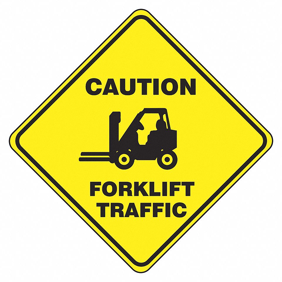 ACCUFORM SIGNS FLR SGN,17 DMND,CTN FRKLFT TRAF - Office and Facility ...