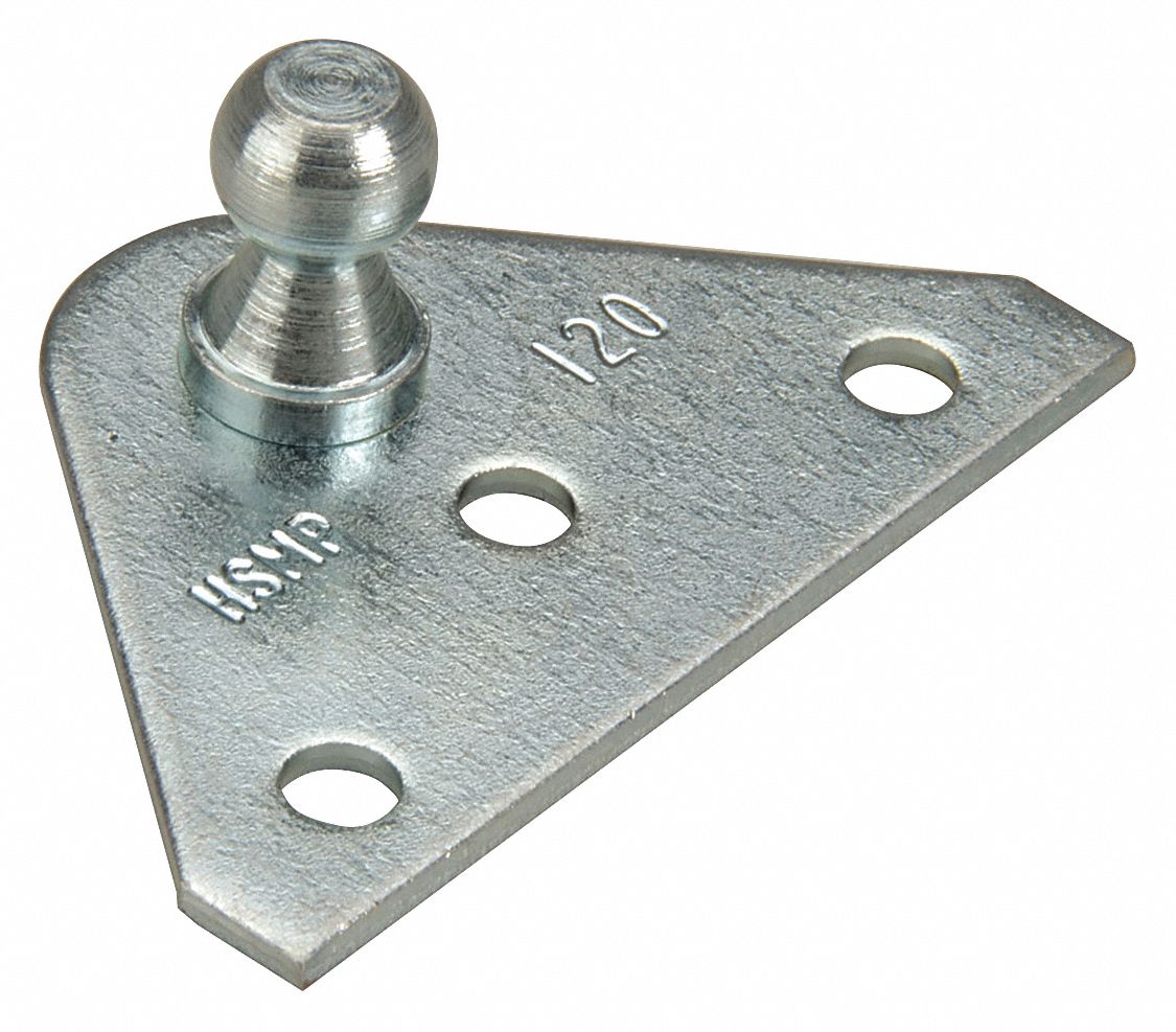 DYNABRADE, Mfr Part # 64224, Flat Ball Bracket, Flat Ball Bracket,10mm ...