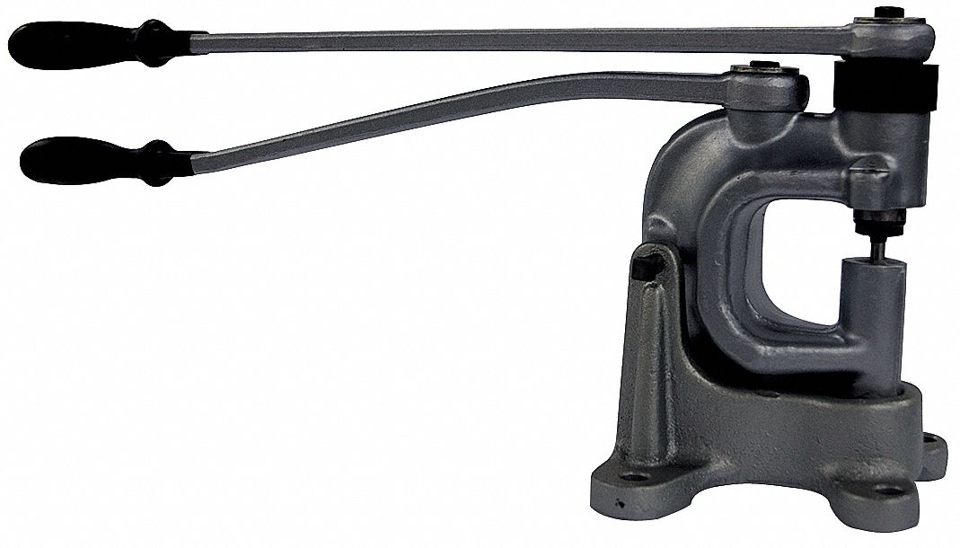 ROPER WHITNEY Punch Bench Base: 6 in Overall Lg, 5 in Overall Wd, 4 in ...