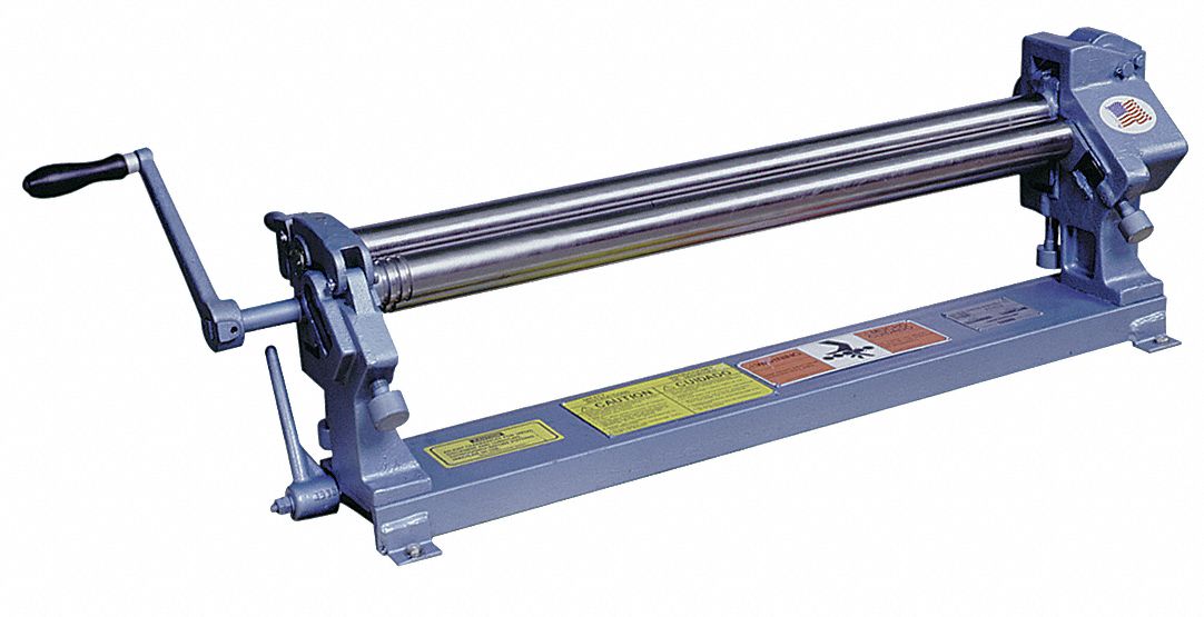 ROPER WHITNEY Slip Roll: Manual, 20 ga Capacity (Steel), 48 in Max ...