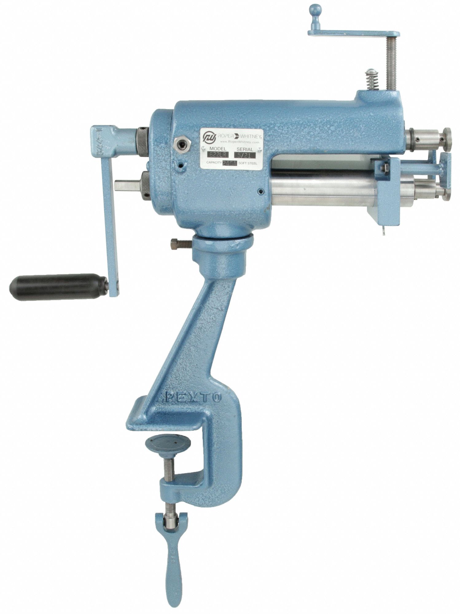 ROPER WHITNEY, Manual, 7 in Throat Dp, Combination Rotary Machine ...