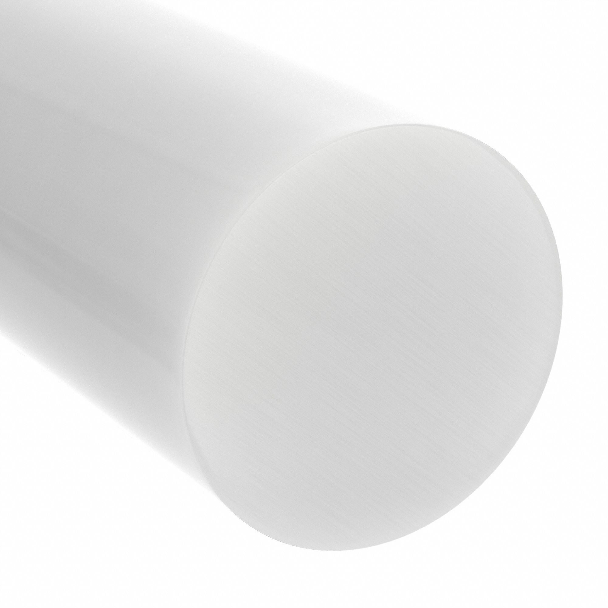 8 ft Plastic Lg, White, Plastic Rod - 22JM38|22JM38 - Grainger