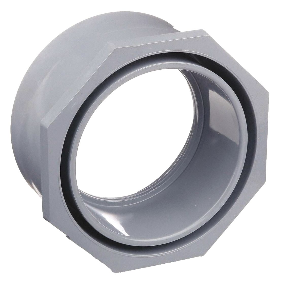 1/4 in x 3/8 in Fitting Pipe Size, Schedule 80, Reducing Bushing ...