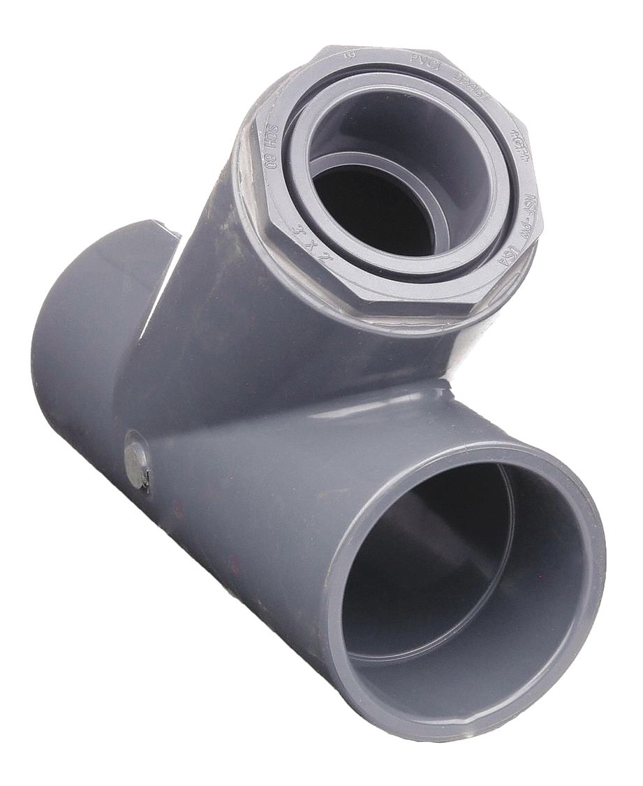 Schedule 80, PVC, Wye Pipe Fitting - 22JZ11|870-251FB - Grainger