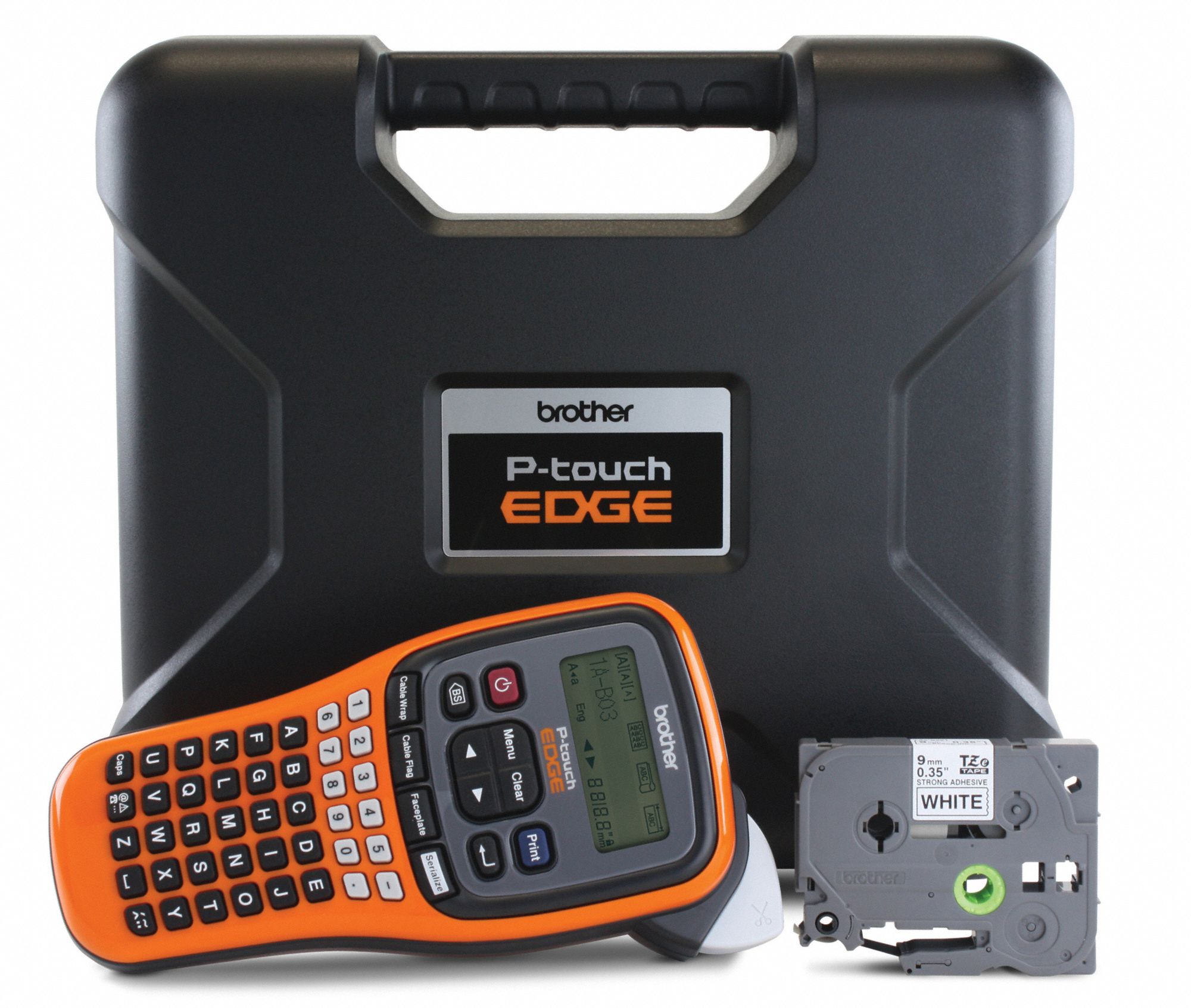 BROTHER Portable Label Printer - 22KD89|PT E100 - Grainger