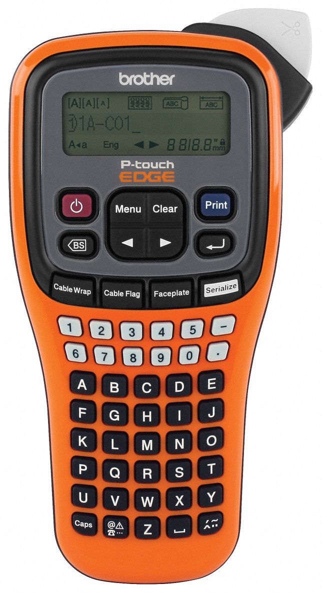 BROTHER Portable Label Printer - 22KD89|PT E100 - Grainger