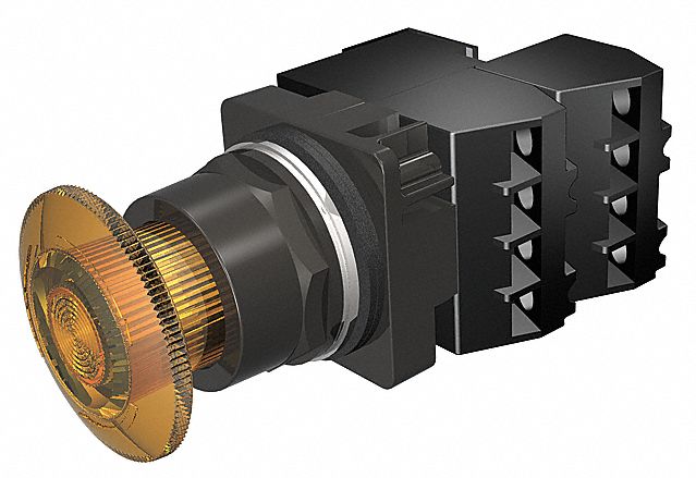 SIEMENS, Illuminated, Mushroom Head Profile, Mushroom Head Push Button - 22KM92|52BR8HTGB - Grainger