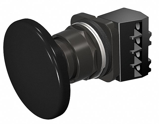 SIEMENS, Mushroom Head Profile, Non-Metallic, Mushroom Head Push Button - 22KV37|52PX9E1K - Grainger