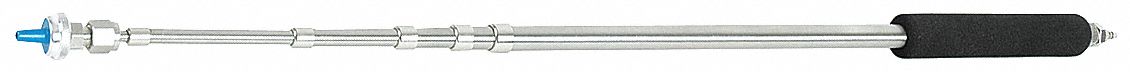 INDUSTRIAL SCIENTIFIC, Sampling Probe, 6 ft Extendable Stainless Steel ...