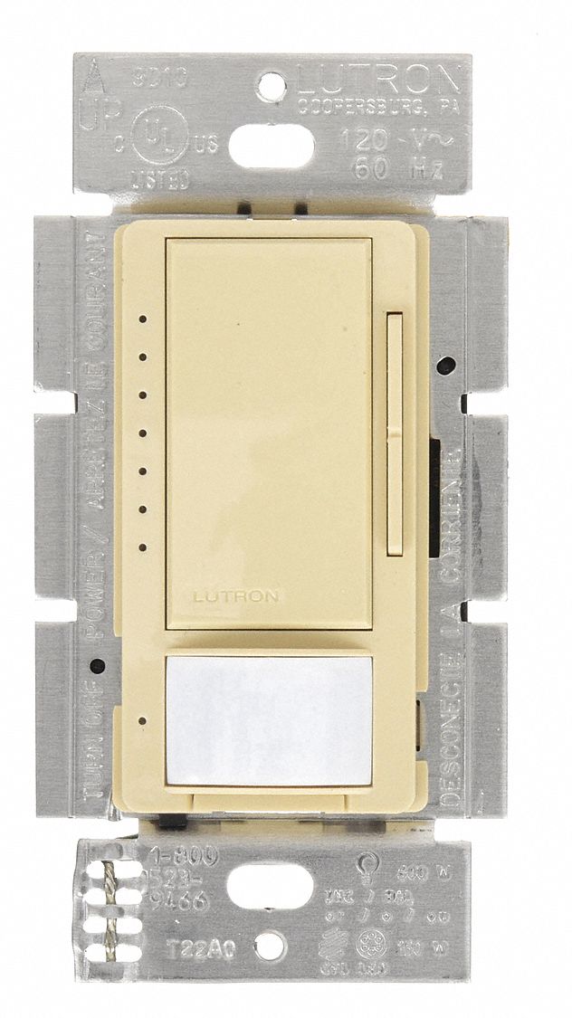 LUTRON, Photocell/Vacancy, Fluorescent/Halogen/Incandescent/LED ...