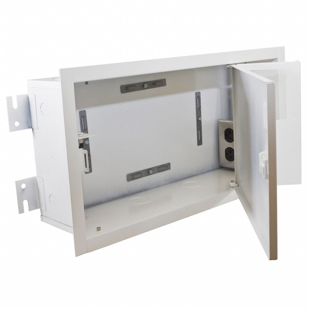 HUBBELL PREMISE WIRING Audio/Video Ceiling Enclosure: 6 in Ht, 12.5 in ...