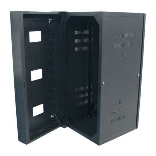 HUBBELL PREMISE WIRING Cable Cabinet, Black - 22LU90|HSQ3626 - Grainger