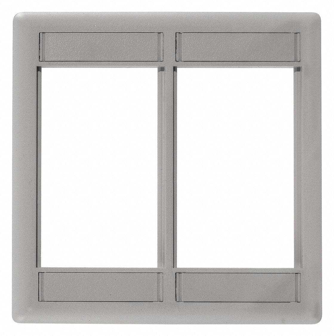 HUBBELL PREMISE WIRING, 2 Gang, Flat Module, Wall Plate - 22LX07|IMF2GY ...