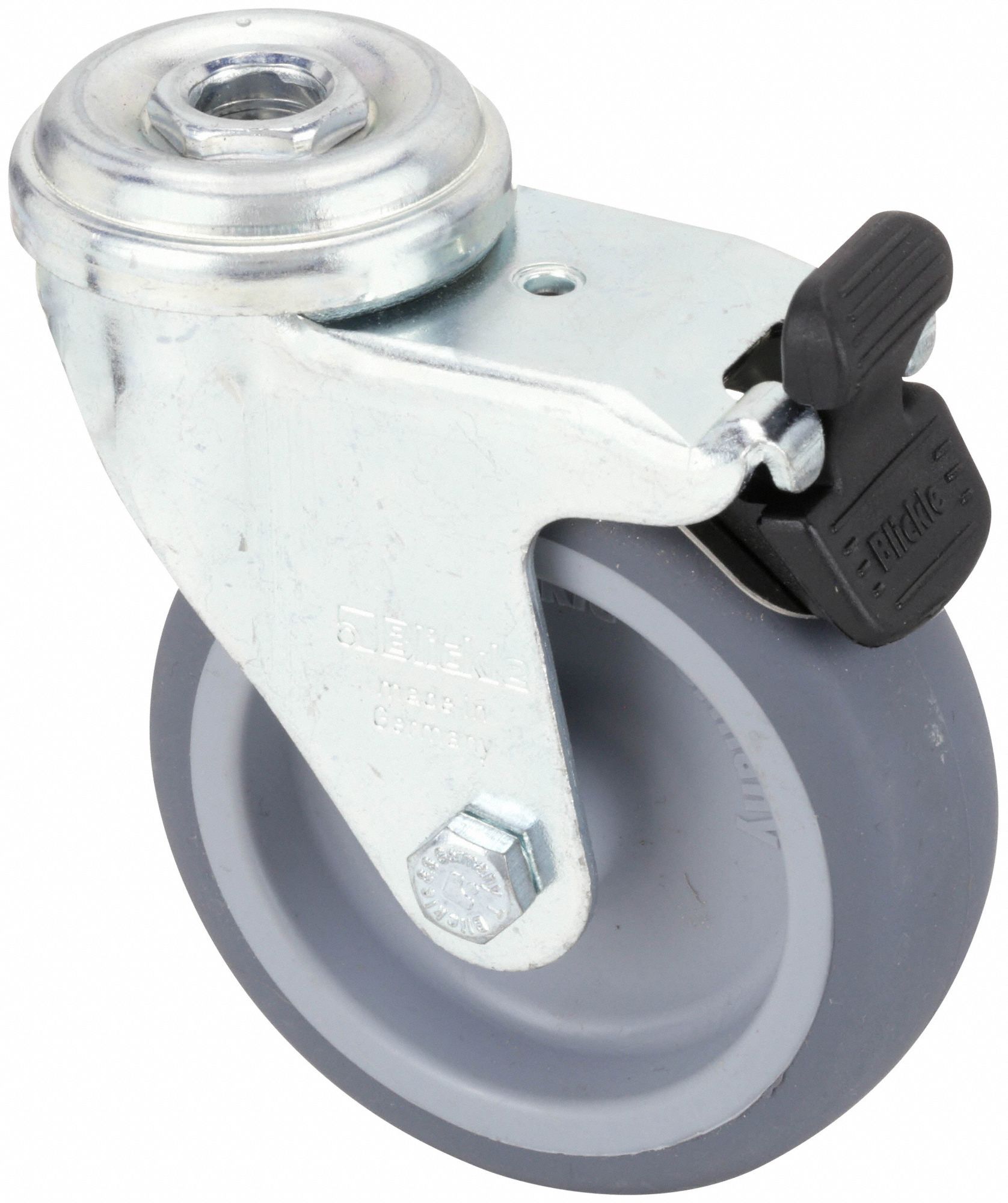 Swivel, Total Lock, Bolt-Hole Caster - 22M986|LRA-TPA 100G-FI - Grainger