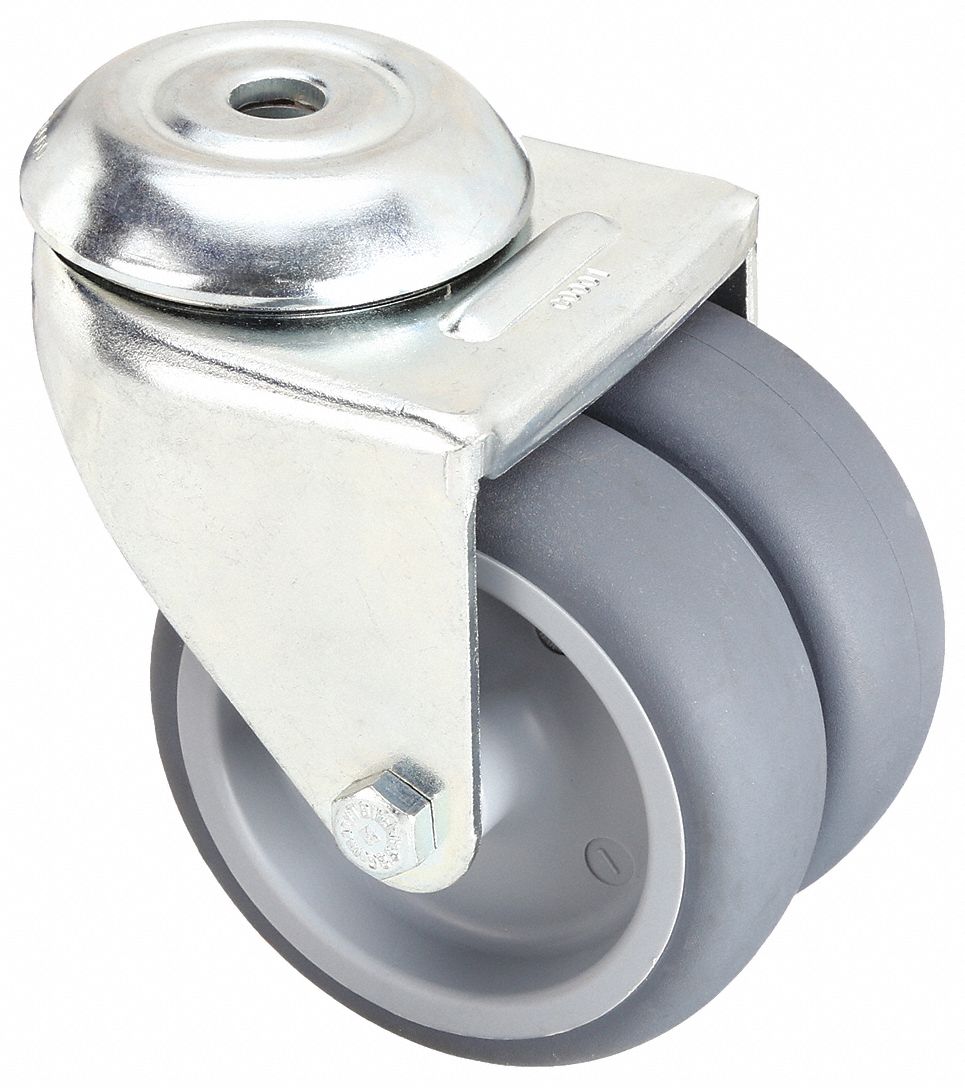 Swivel, No Brake, Bolt-Hole Caster - 22M995|LMDA-TPA 75G - Grainger