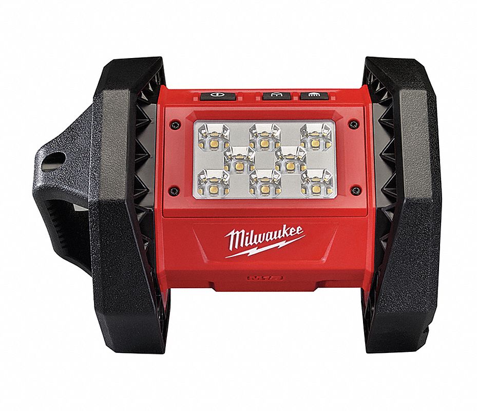 MILWAUKEE Reflector Recargable, Voltaje 18.0, 1100 Lúmenes, Sólo ...