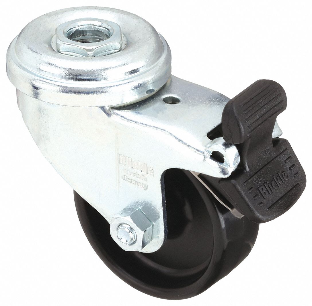Swivel, Total Lock, Bolt-Hole Caster - 22N002|LRA-POA 50G-FI - Grainger