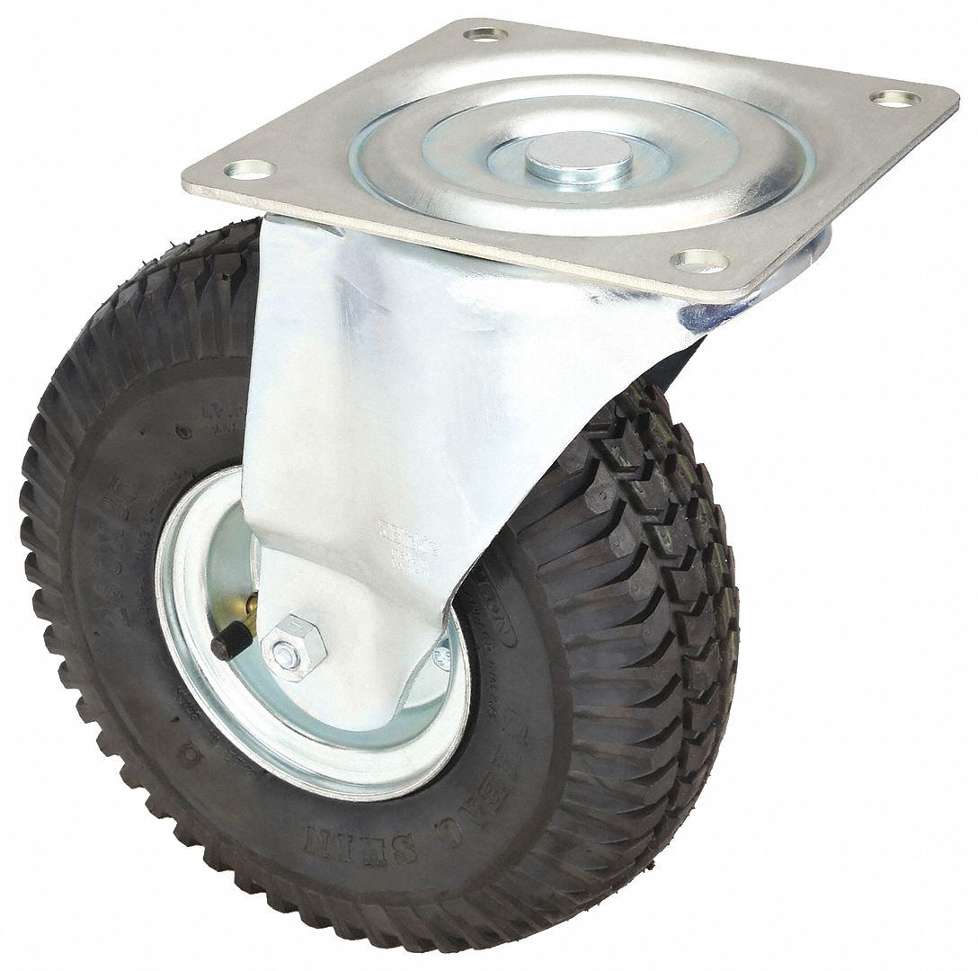 Swivel, Steel, Plate Caster - 22N203|L-P 267R - Grainger