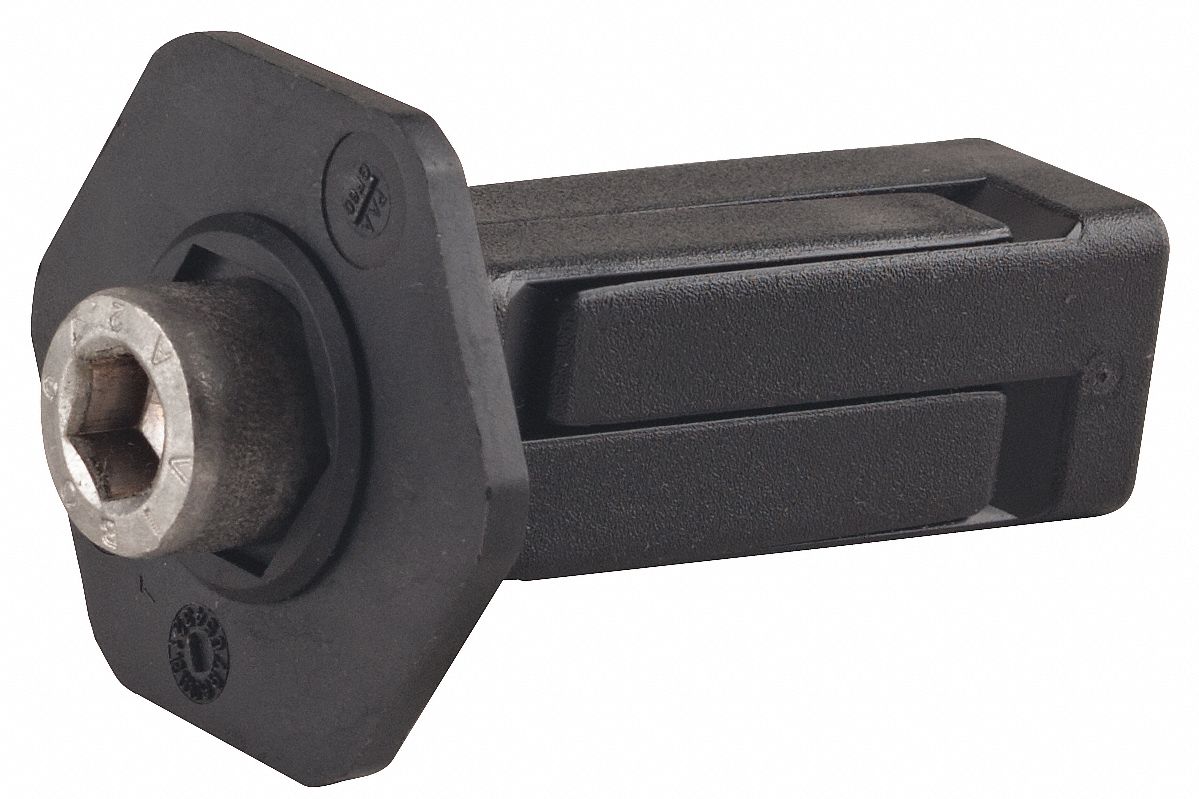 2 1/2 in Stem Lg, Carbon Steel, Bolt-Hole Caster Expanding Mounting ...