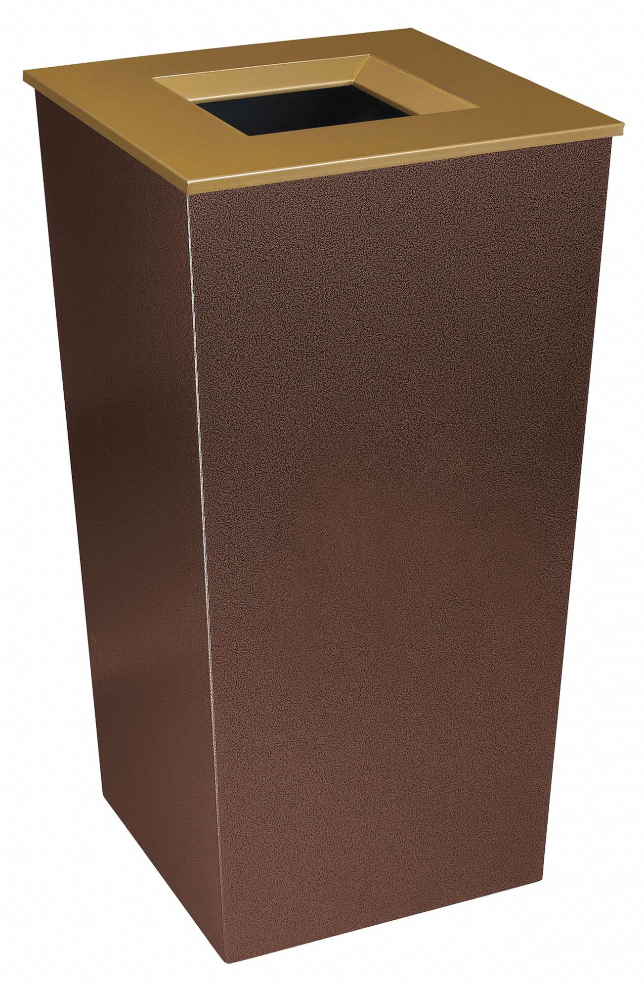 TOUGH GUY, Steel, 34 gal Container Capacity, Recycling Can - 22N280 ...